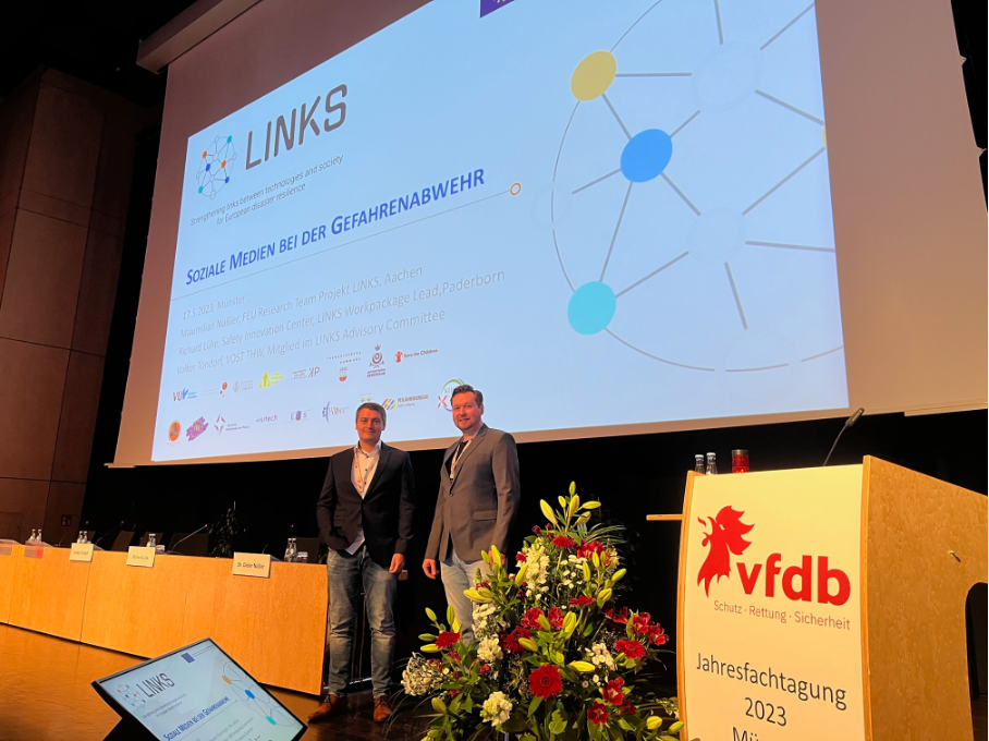 LINKS auf der 69. Jahresfachtagung der vfdb 2023 in Münster – safety ...