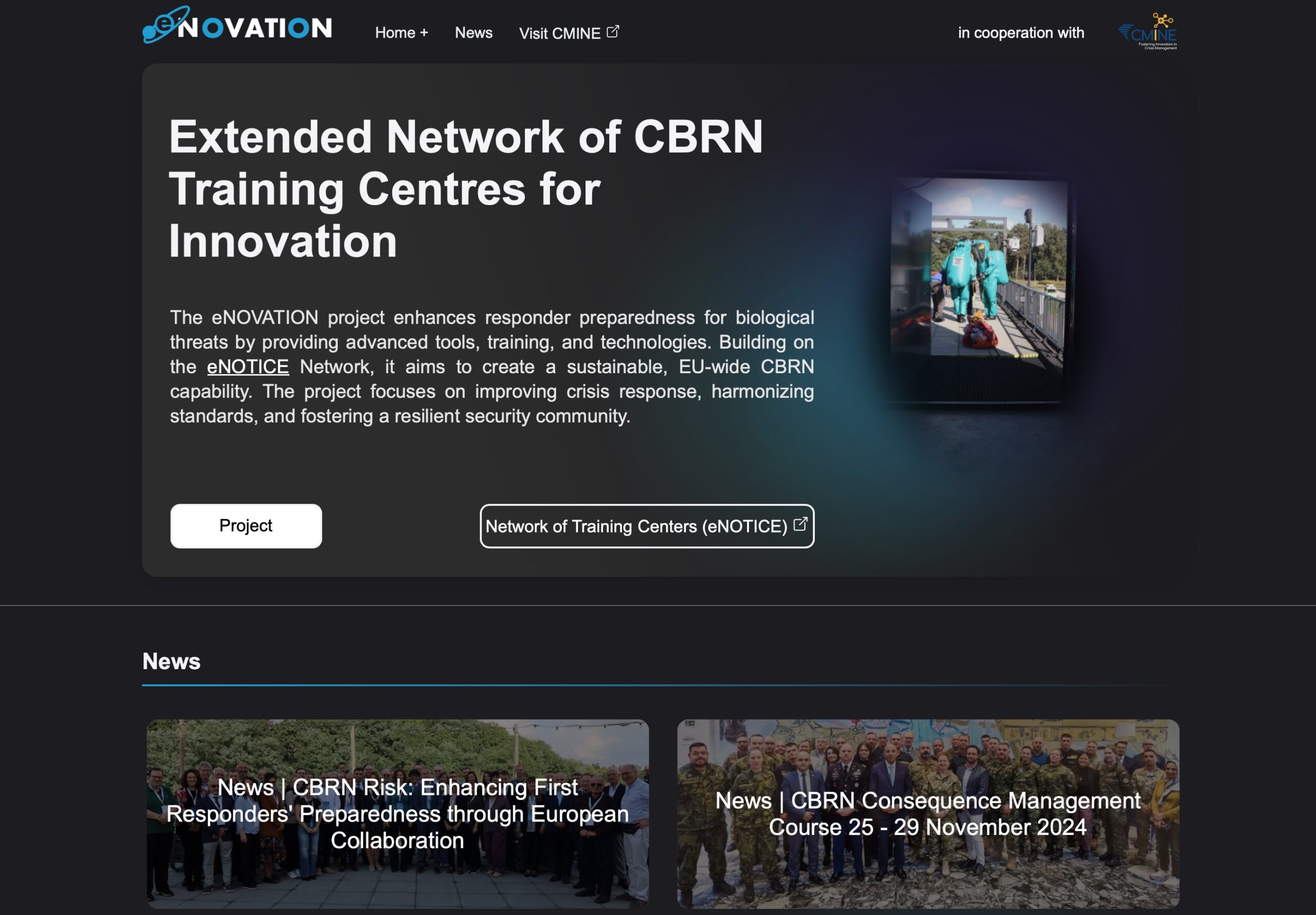 Our eNOVATION website is now online! 🌍🔬 – safety innovation center gGmbH